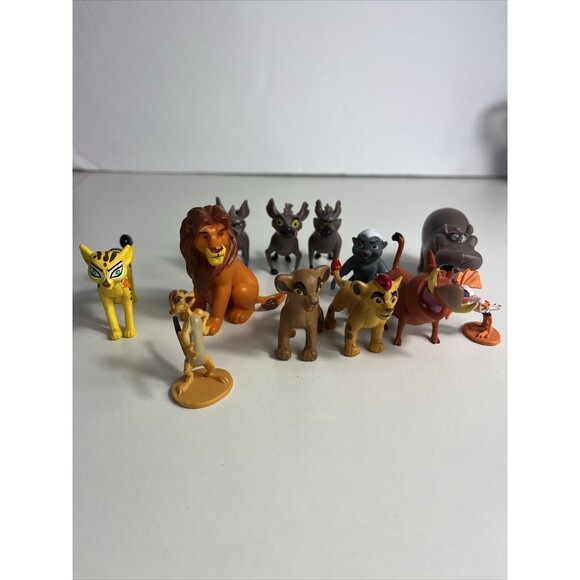 Disney | Toys | Disney Lion King Pvc 2 Pc Toy Figure Lot Simba Nala ...